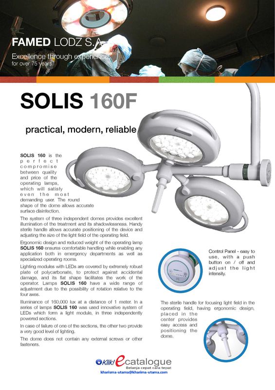 SOLIS Operating Light Mobile 3 Projects - SOLIS 160F