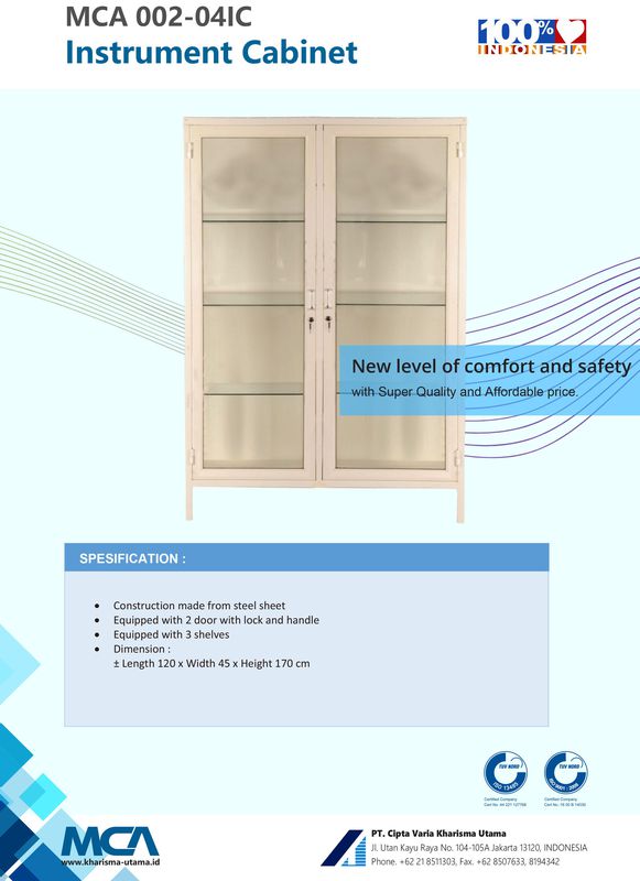 Instrument Cabinet ( MCA 002-04IC )