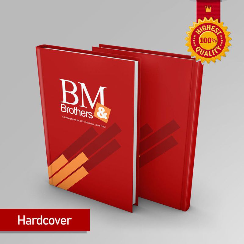 Cetak/Foto copy ,Riso A4/F4, Jilid Hard Cover Art Paper, Jumlah Halaman ...