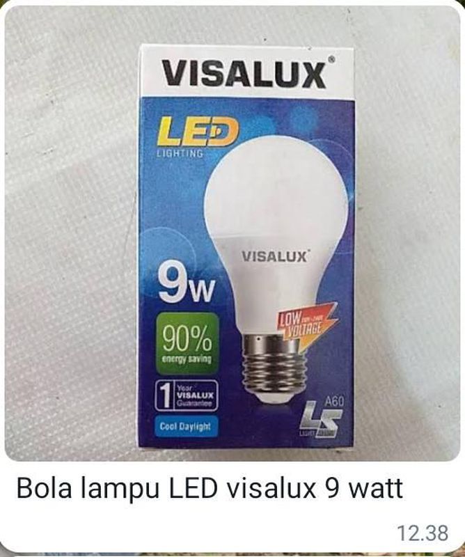 Bola Lampu LED 9W Visalux