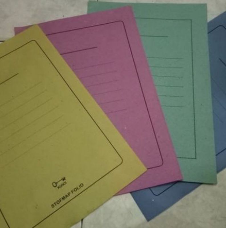 116. Map Folio karton biasa