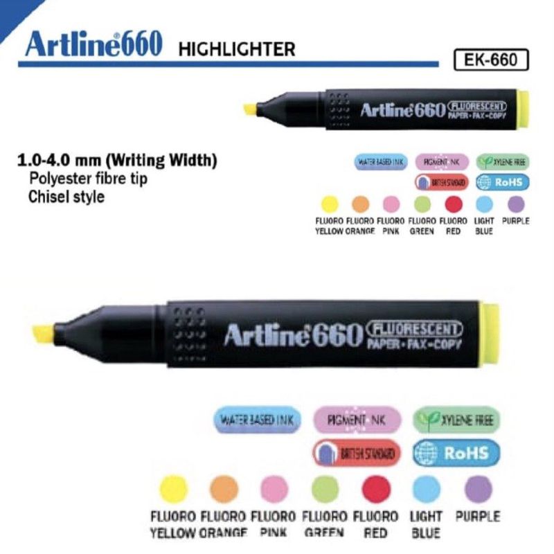 ArtLine Stabilo EK-660 3'S - Hijau