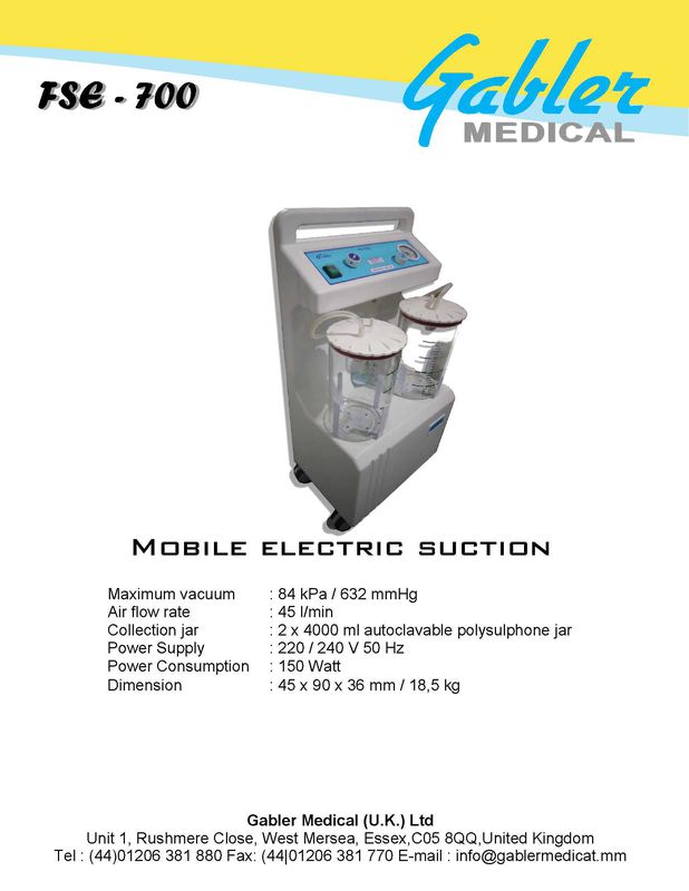 Suction Unit - FSE 700