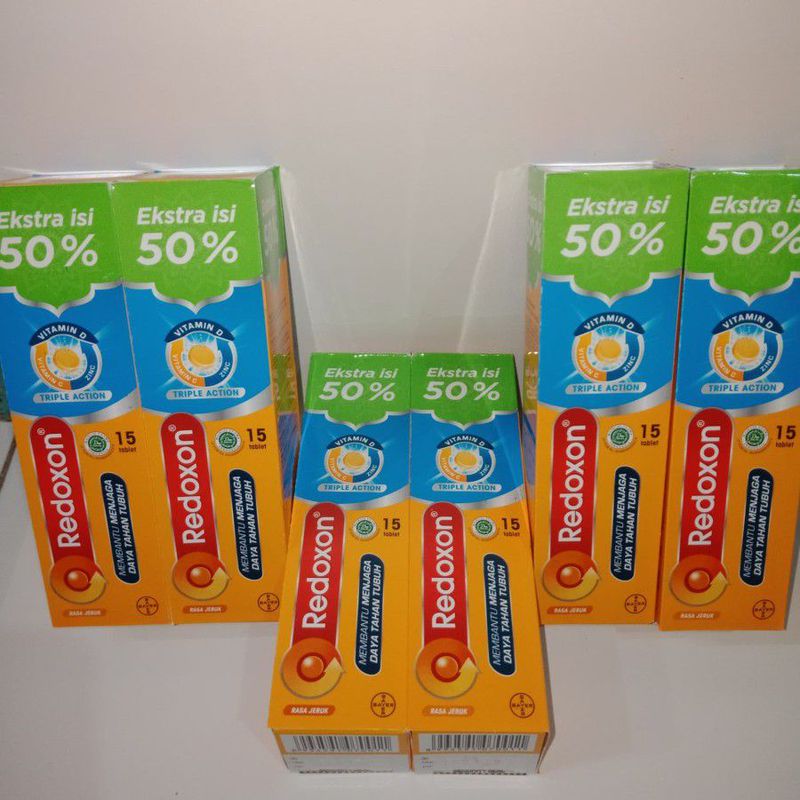 REDOXON CDR TRIPLE ACTION SUPPLEMENT VITAMIN C RASA JERUK