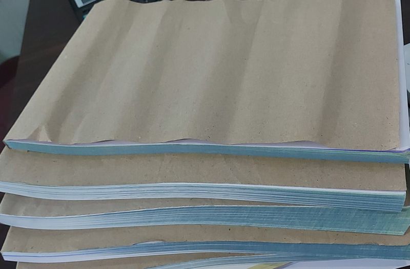 CETAK SPPD DEPAN / SPPD BELAKANG NCR 4 PLY FOLIO 50 SET