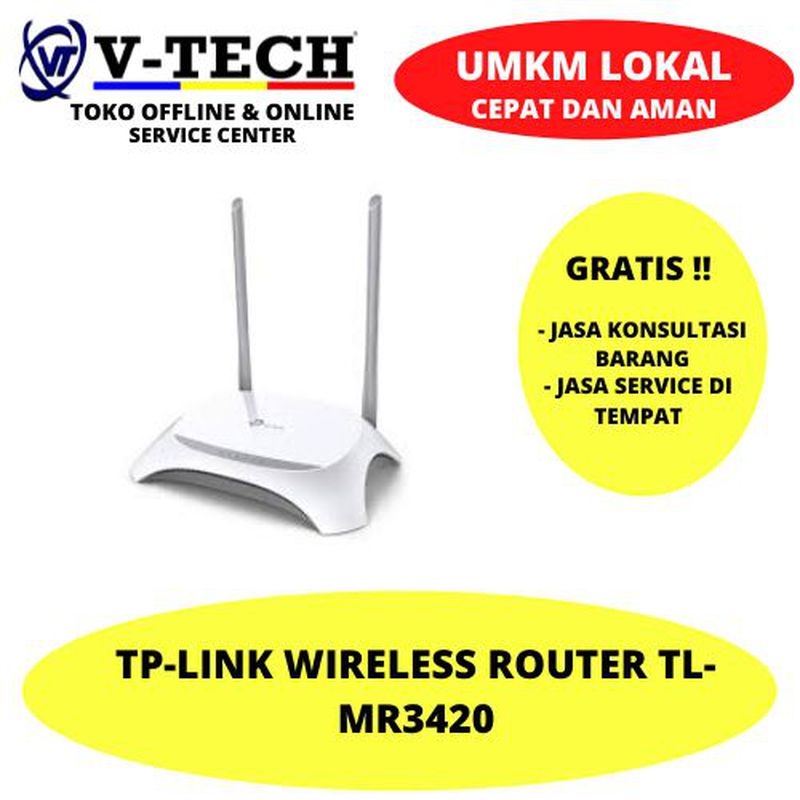 TP-LINK WIRELESS ROUTER TL-MR3420