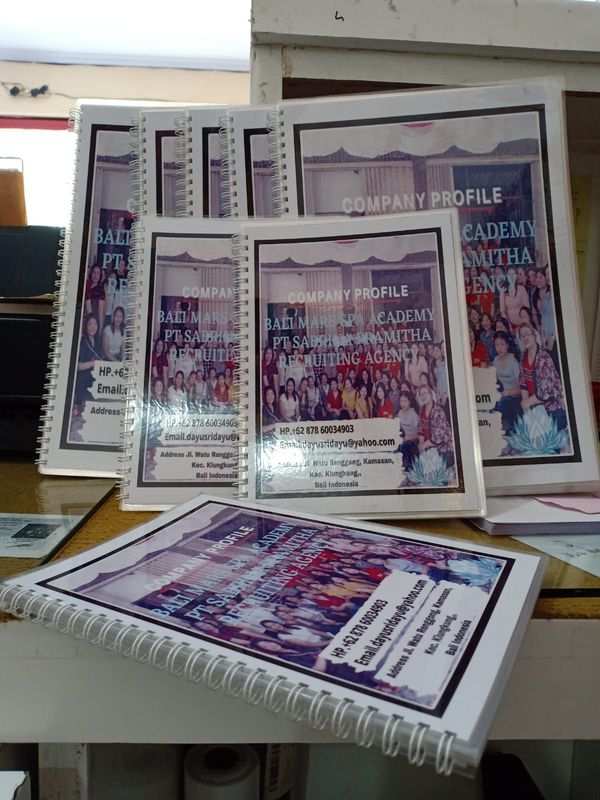 menu spiral - Menu 2 Sisi