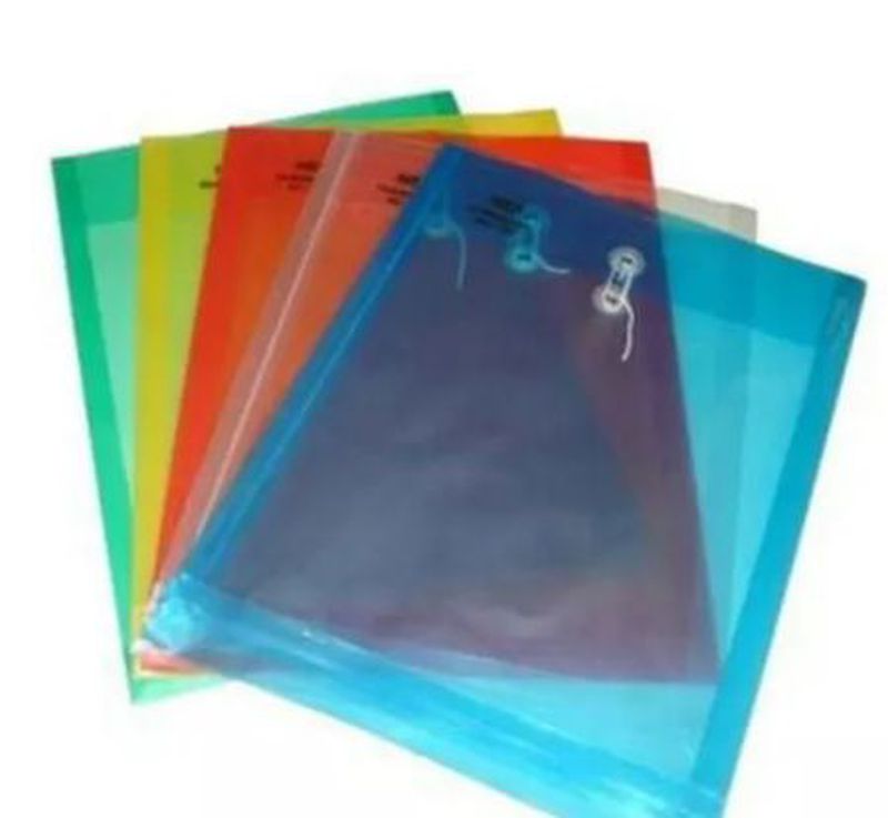 Map Tali bahan plastik, per lembar