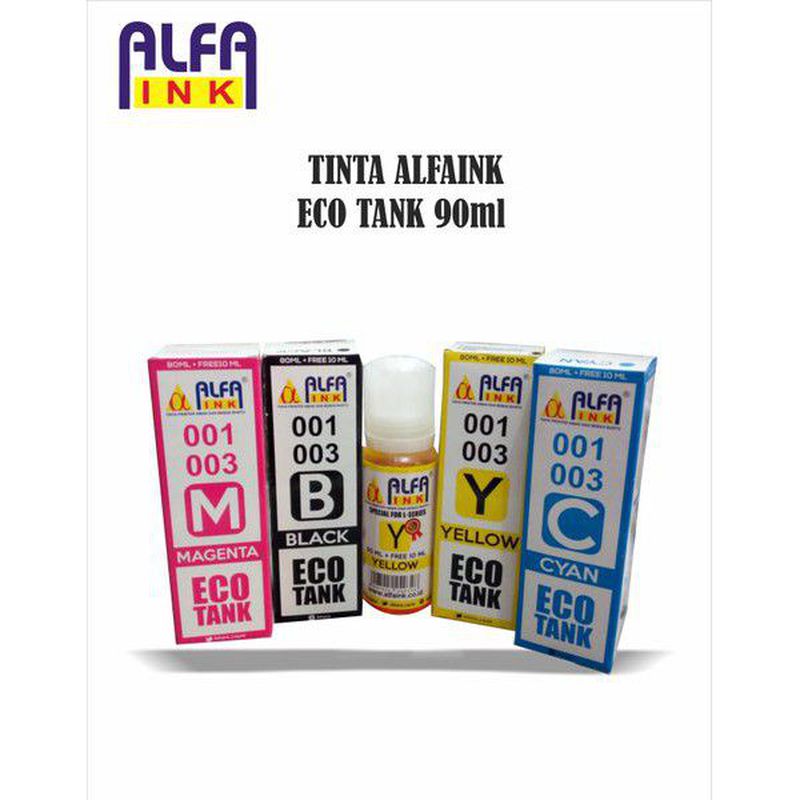 Tinta Eco Tank Alfaink 001 003 - Biru