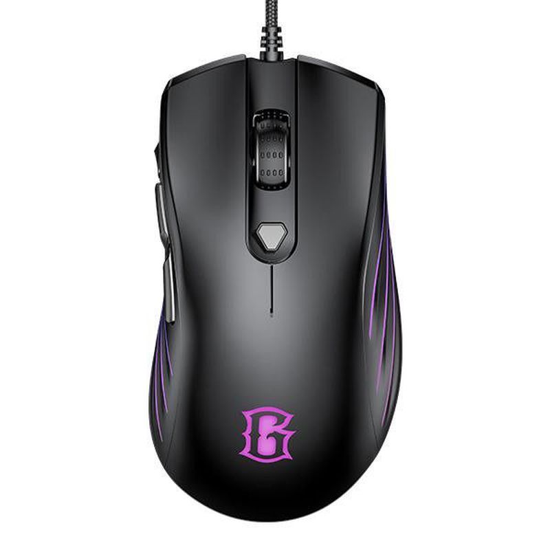 Mouse Gamen GM1500 64000dpi Optical With 6 Lighting Effect Mode