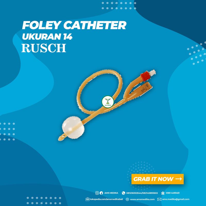 Foley Catheter No 14 Rusch
