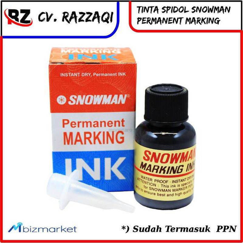 TINTA SPIDOL SNOWMAN PERMANENT MARKING