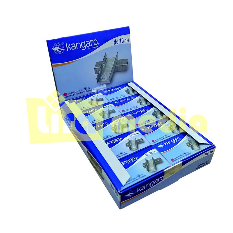Isi Staples / Stapler Kangaro No. 10 (Box)