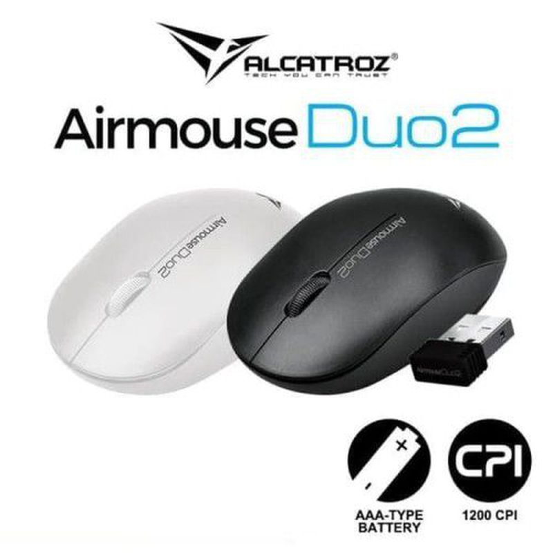 Alcatroz AirMouse Duo2 Duo 2 Mouse Bluetooth And Wireless