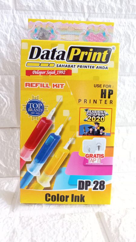 Tinta Data Print HP Colour Ink DP 28