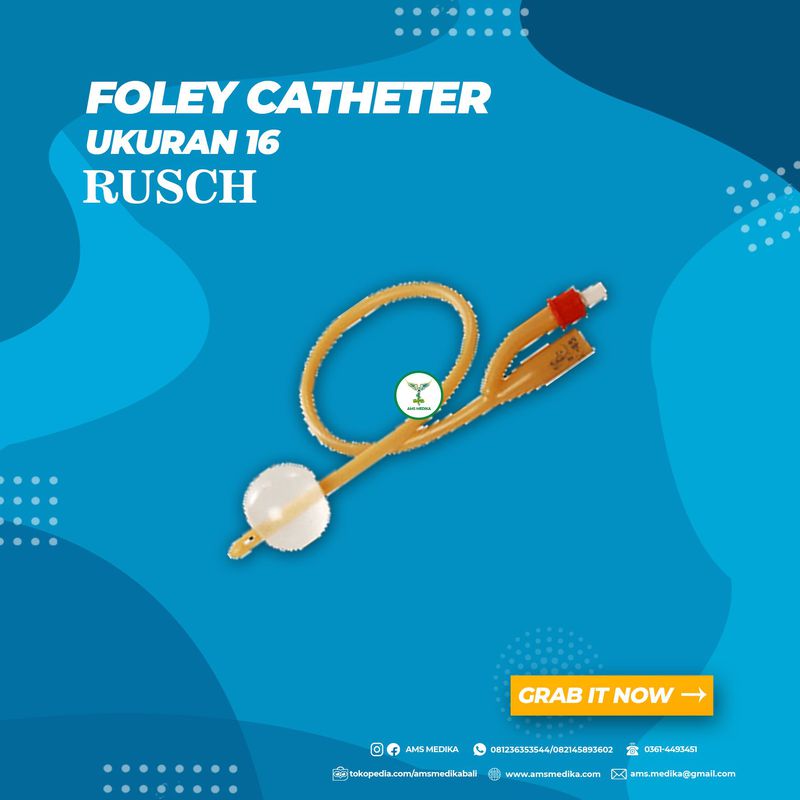 Foley Catheter No 16 Rusch