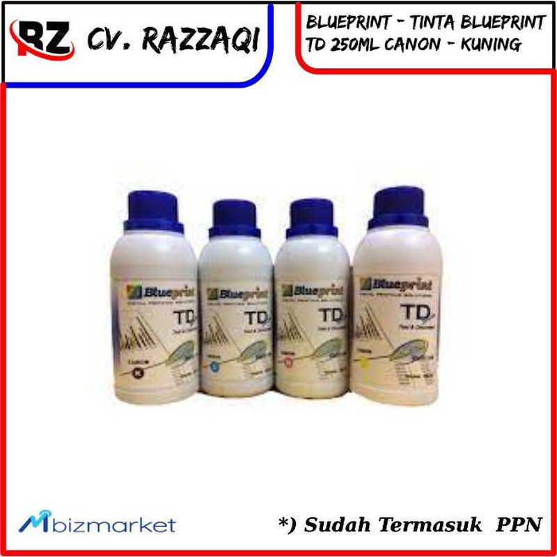 BLUEPRINT - TINTA BLUEPRINT TD 250ML CANON - KUNING