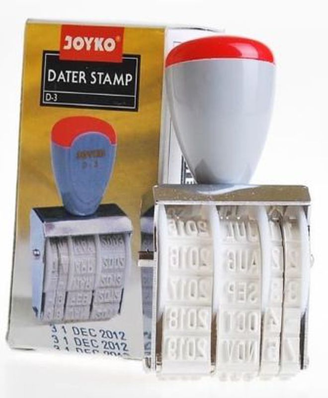 Stempel Tanggal, Bulan dan Tahun