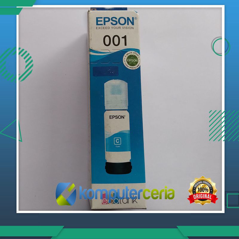 Tinta Epson 001 Color Original (untuk L4150 L4160 L6160 L6170 L6190)