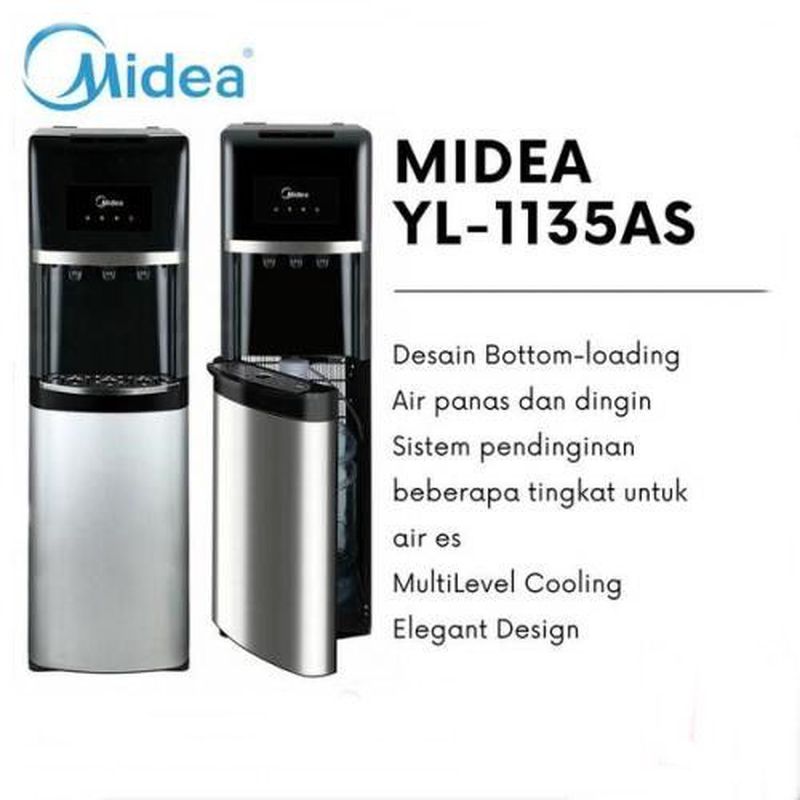 Dispenser Galon Bawah Midea YD1135AS / YD 1135 AS