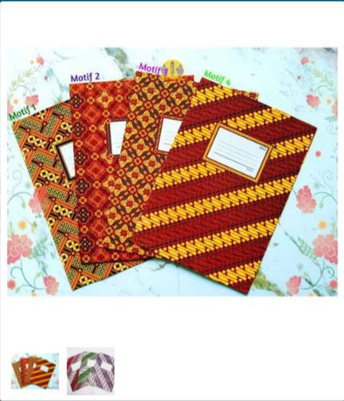 Stopmap Map Batik Folio