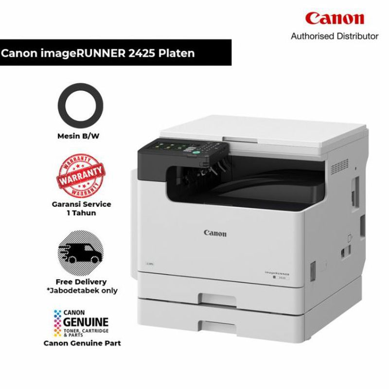 Mesin Foto Copy Canon IR 2425 i Platen Cover