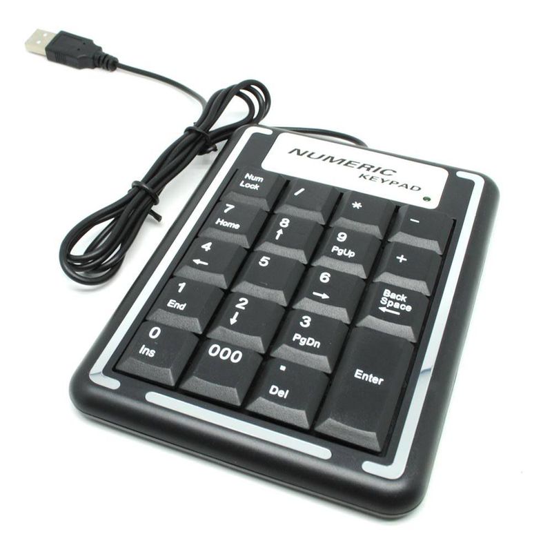 Portable USB Numeric Keypad Keyboard Numerik Khusus Angka