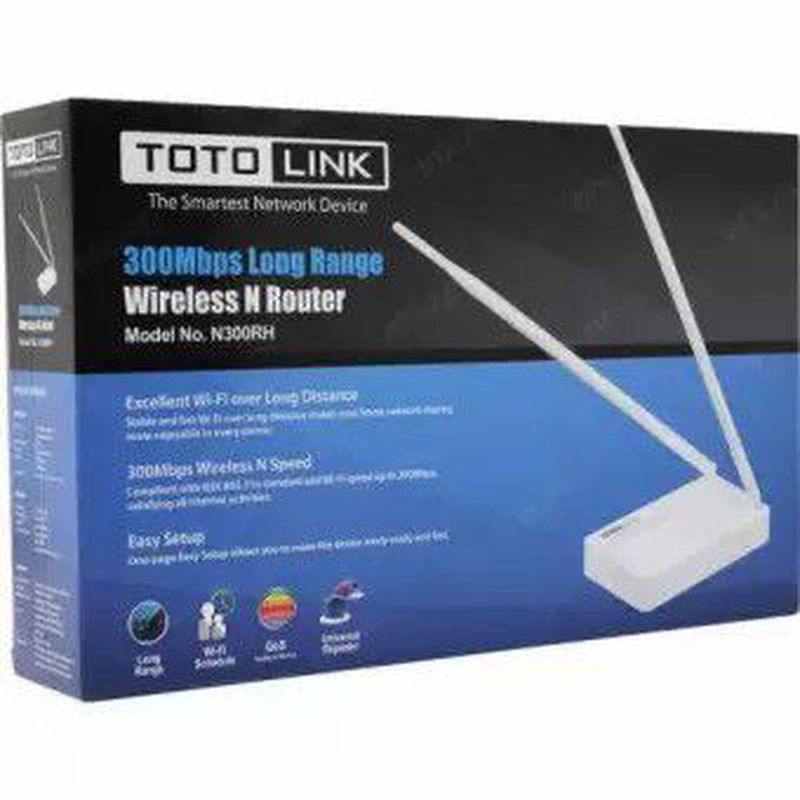 TOTOLINK N300RH 300MBPS LONG RANGE WIRELESS N ROUTER