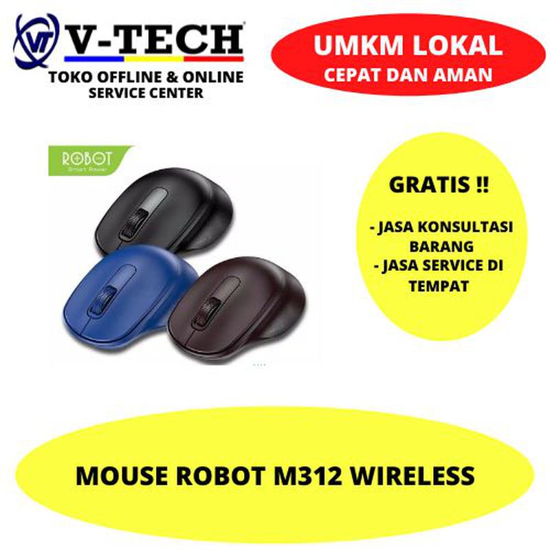 MOUSE ROBOT M312 WIRELESS