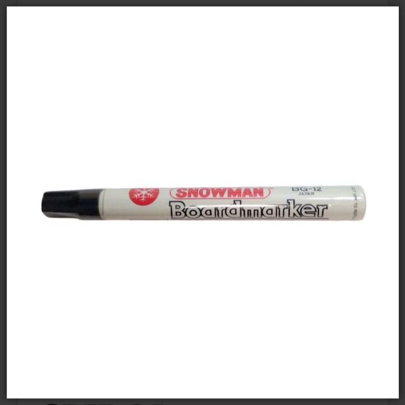 SPIDOL SNOWMAN HITAM