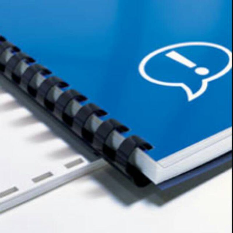 JILID SPIRAL TEBAL PLASTIK