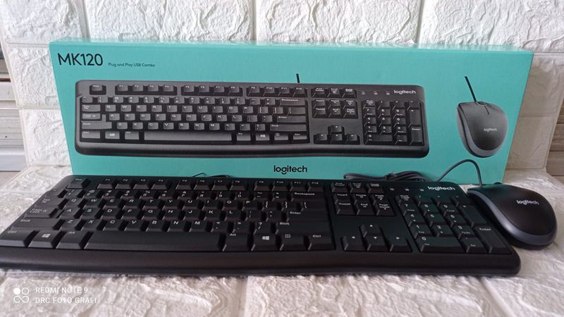 Logitech MK120 Combo Keyboard USB&Mouse USB