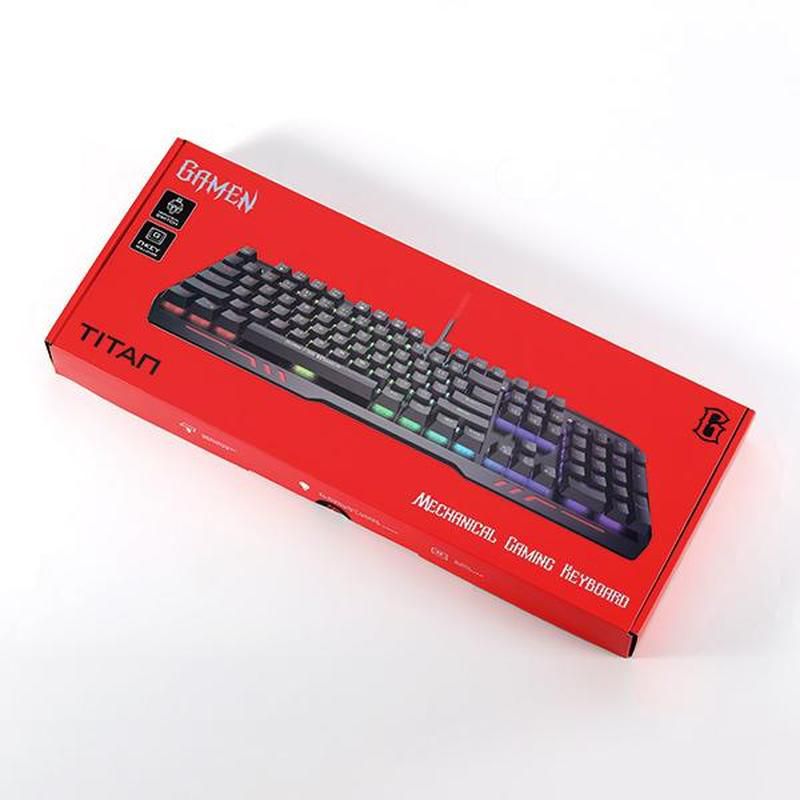 KEYBOARD GAMING WIRED GAMEN TITAN II Mechanical 17 MODE Blacklight