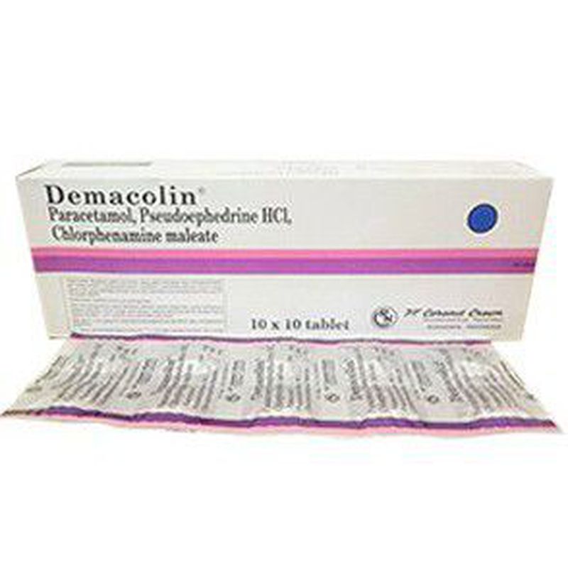 Demacolin tablet @100