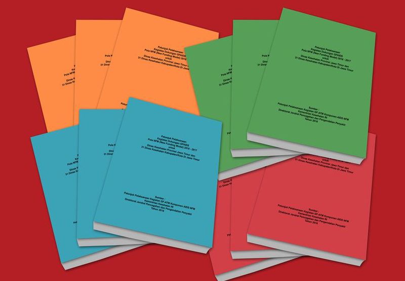 Jilid Soft Cover Buffalo A4/F4 Jumlah Halaman s/d 100