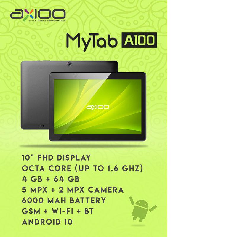 AXIOO MY TAB A100