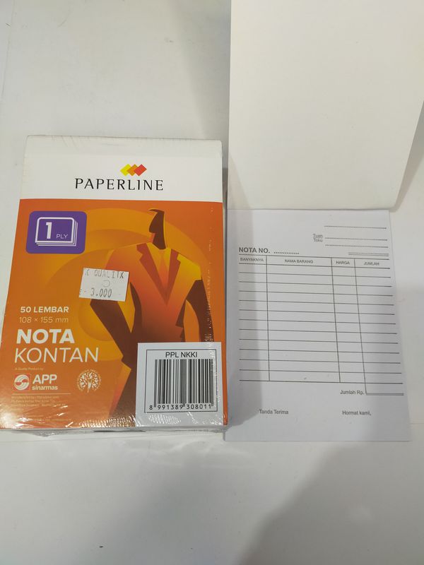 Nota Kontan 1 PLY Besar A5