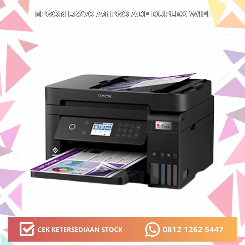 Printer Epson L6270 L6270 Wi-Fi Duplex All-in-One ADF