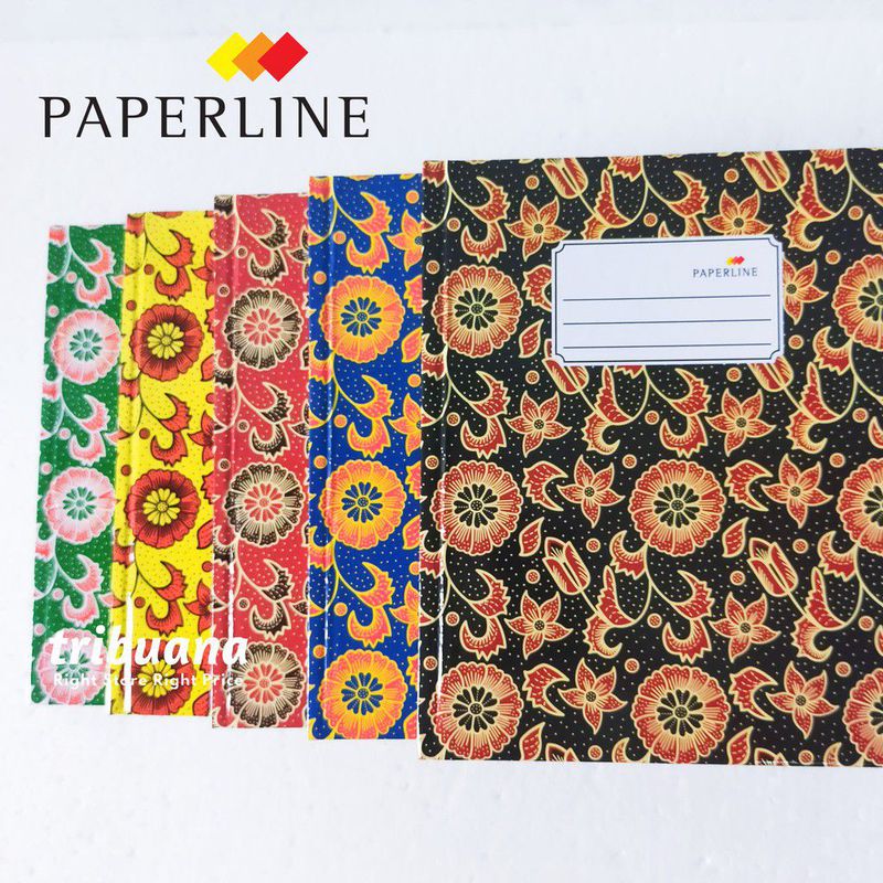 Buku Tulis Quarto Hard Cover Hardcover Paperline Isi 200