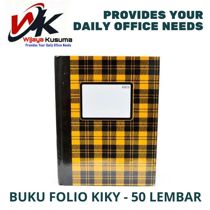 Buku Folio Kiky - 50 Lembar