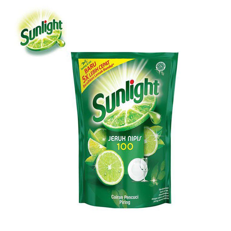 Sunlight Sabun Cuci Piring Jeruk Nipis 370 ml