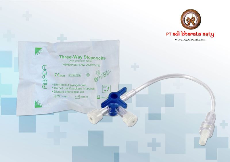 Three Way Stopcocks With Extension Tube