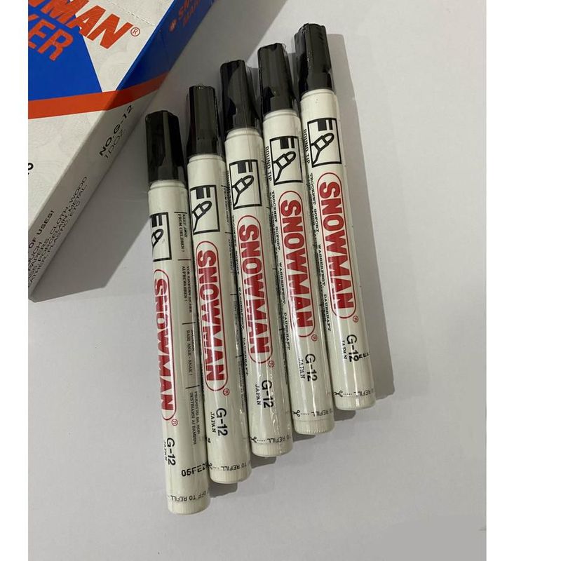 Stabilo / Spidol Snowman Board Marker Hitam