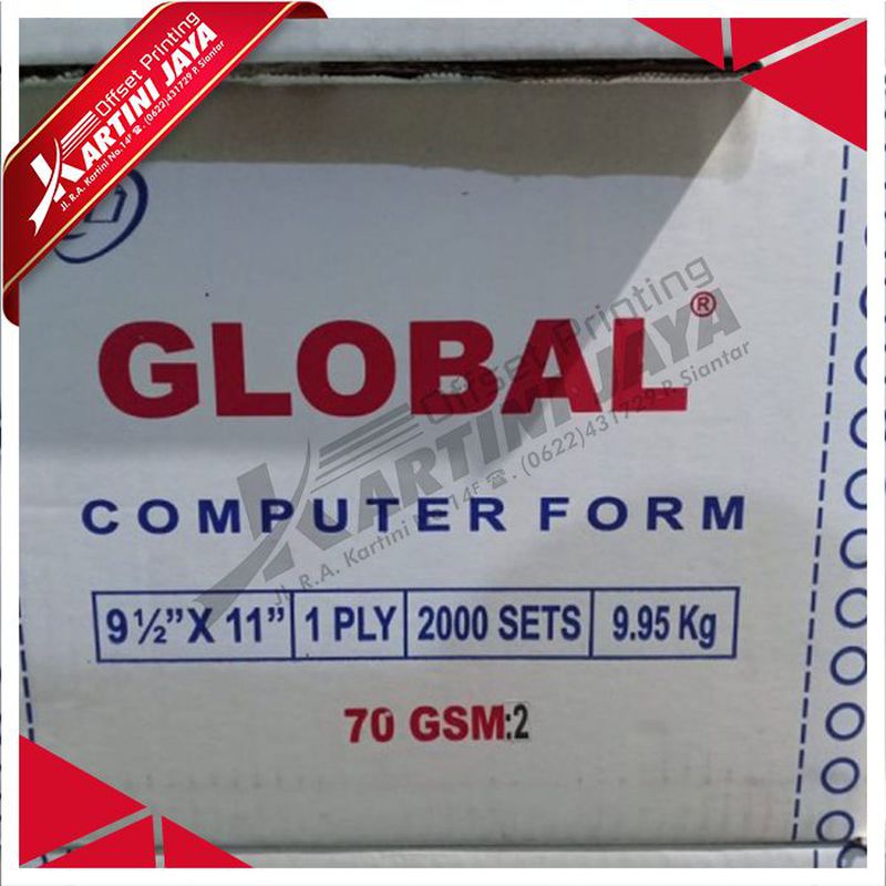 CONTINOUS FORM 91/2x11 1 PLAY