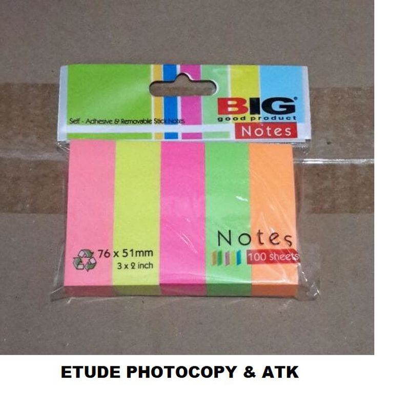 Post it Big 5 Warna 76 x 51 mm