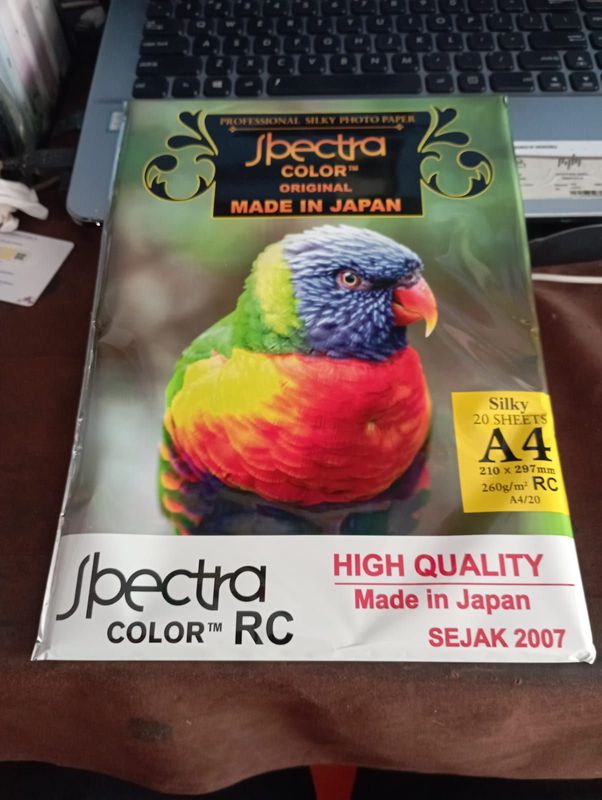 PROFESSIONAL SILKY PHOTO PAPER (KERTAS FOTO)