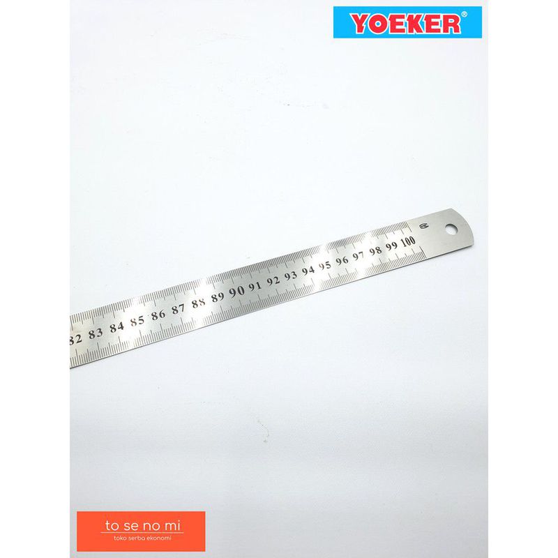 Penggaris Besi 100 cm