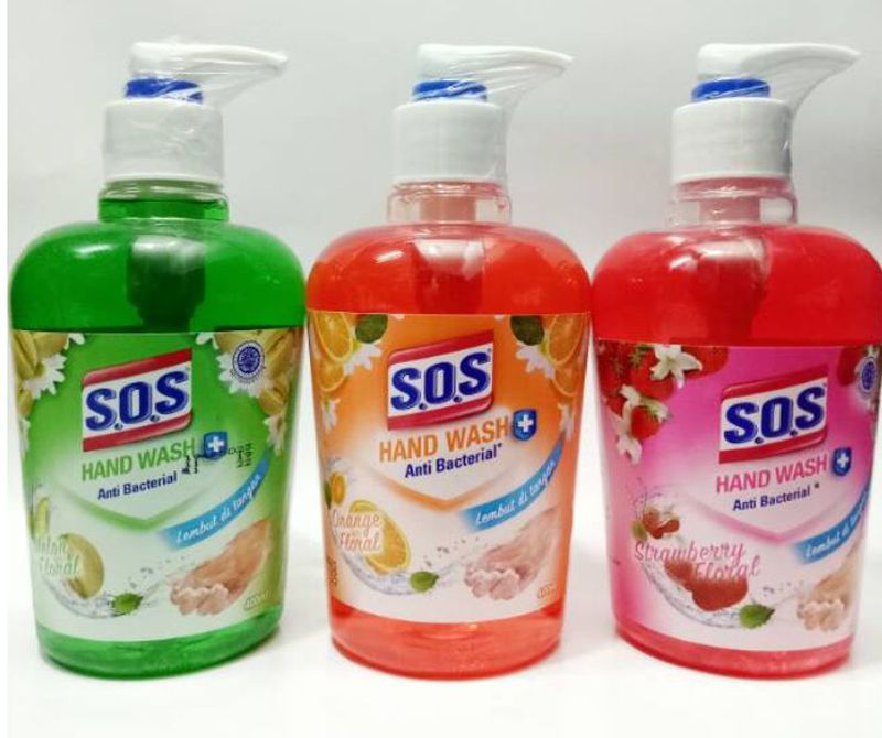 Sabun cair botol kecil, isi 400ml