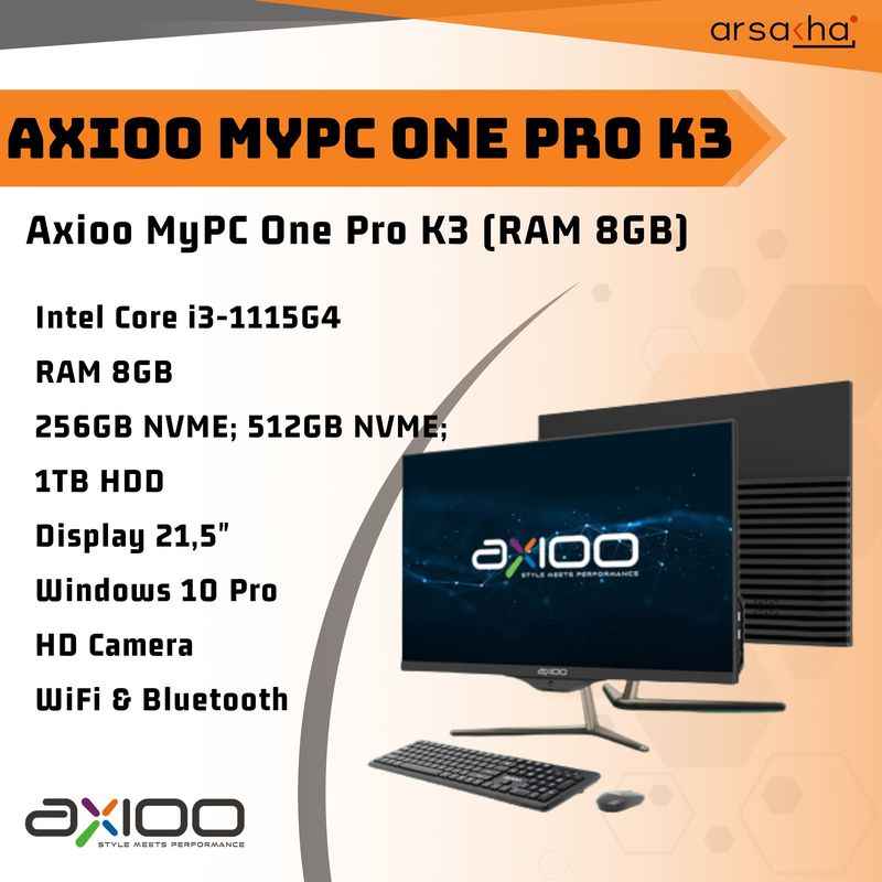 Axioo MyPC One Pro K3 - (8N2)256GB NVME