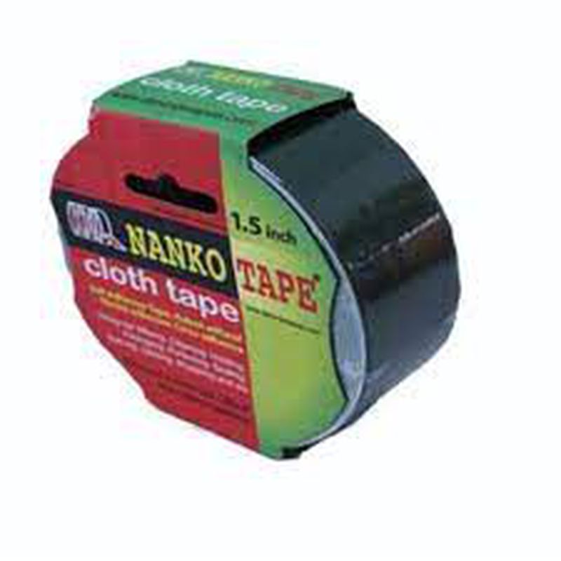 LINEN TAPE HITAM 1 1/2 INCHI NANKO